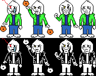 StoryShift Disbelief Asriel Sprite by HerobrineTV on DeviantArt