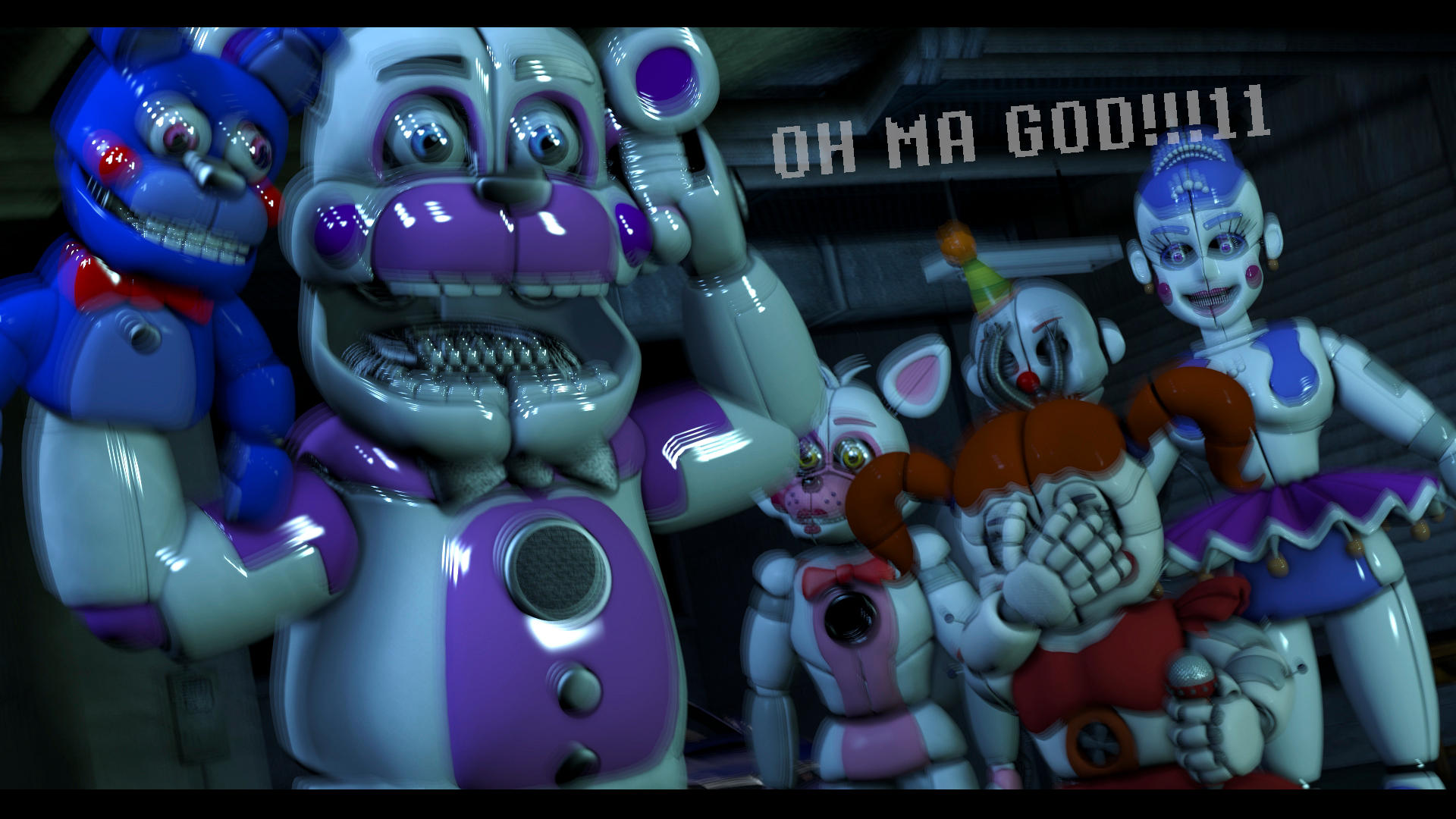 Funtime Freddy drive everyone crazy animation by rhydonYT on DeviantArt