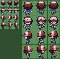 Pokemon (anime) Misty/Kasumi overworld sprite by Zender1752 on DeviantArt