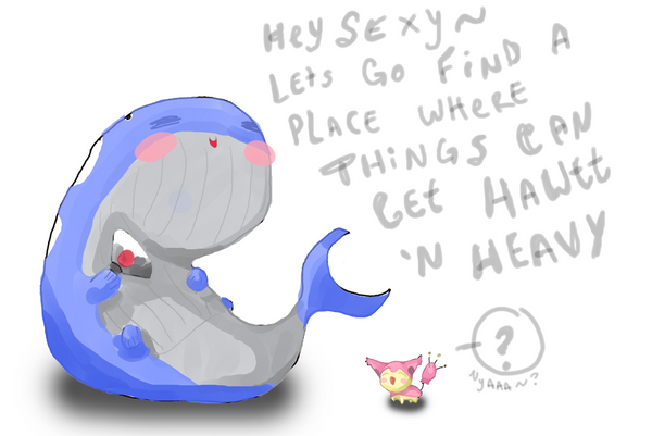 Wailord Skitty By Kyo Chii On Deviantart