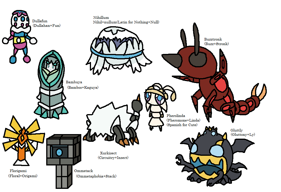 Beast Babies from the Ultra Wormhole by YingYangHeart on DeviantArt