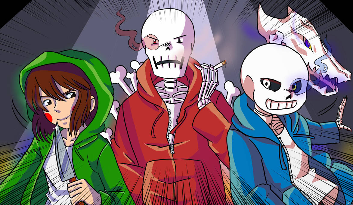 Bad Time Trio by Kikitaiga on DeviantArt