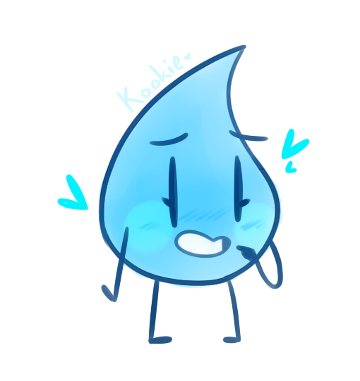 Teardrop [BFDI/BFDIA/BFB Fan art] by KookieNat on DeviantArt