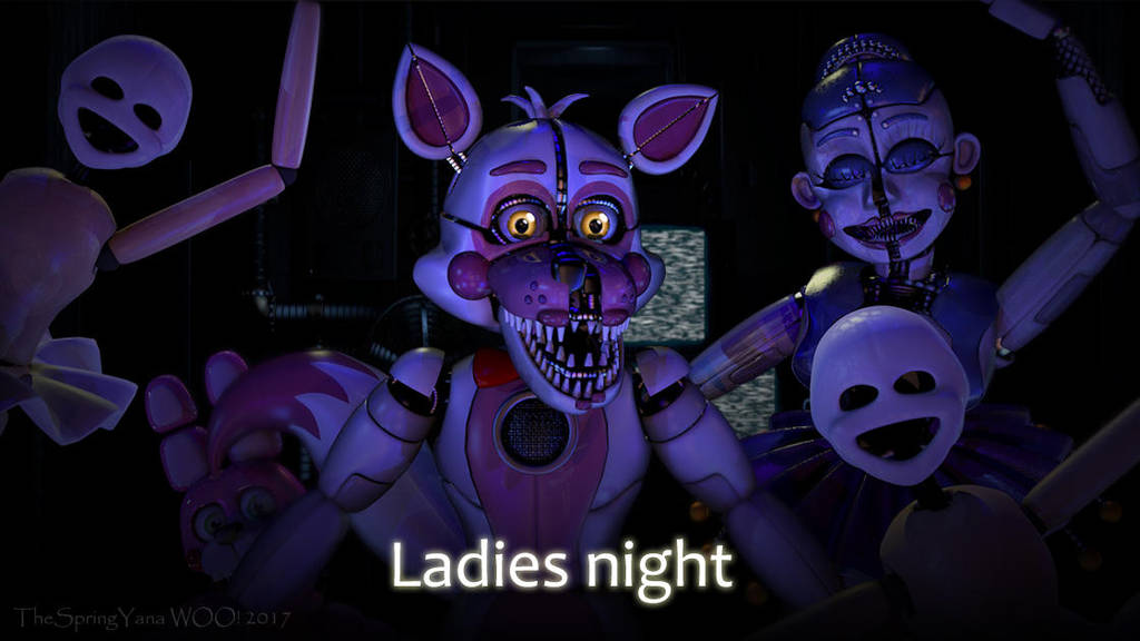 [C4D/FNAF] Ladies night by TheSpringYanaWOO on DeviantArt