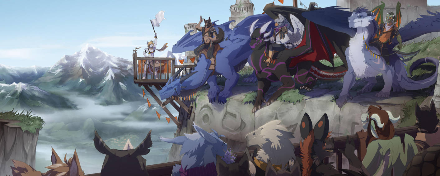 Collab: DRAGON RACE II by synderen on DeviantArt