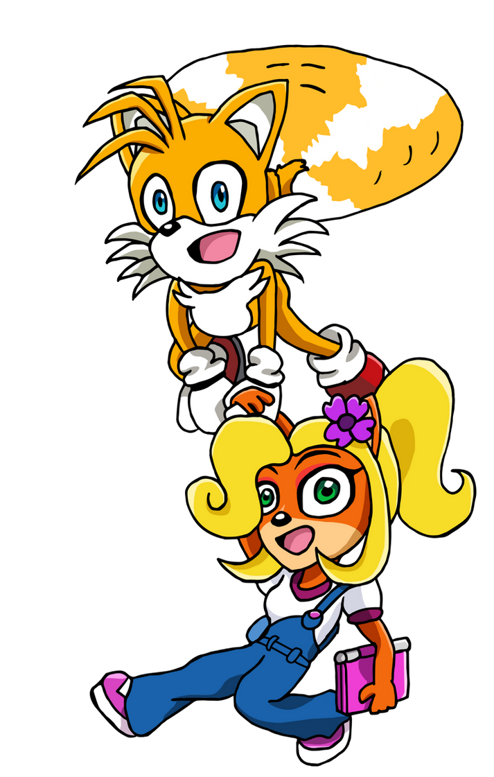 Tails and Coco by edCOM02 on DeviantArt
