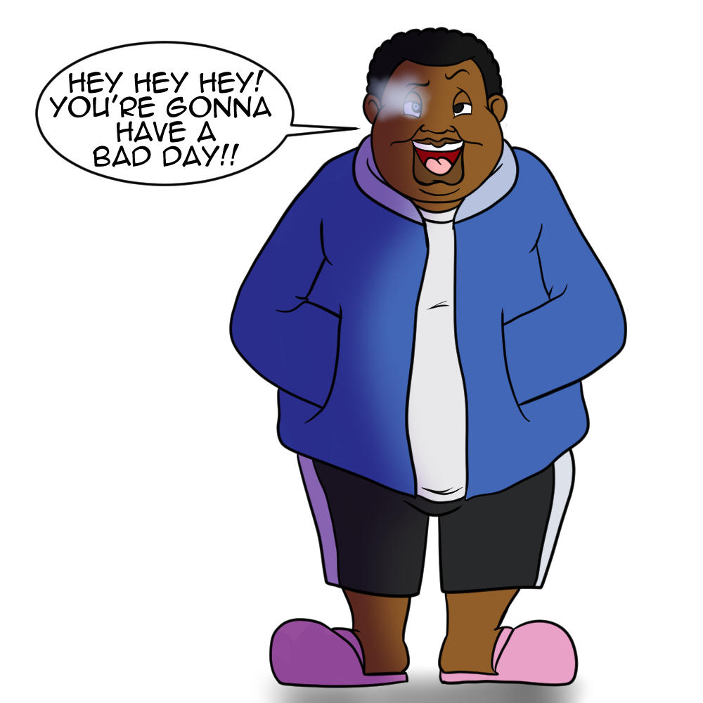 Fat Albert is Sans by Ardhamon on DeviantArt