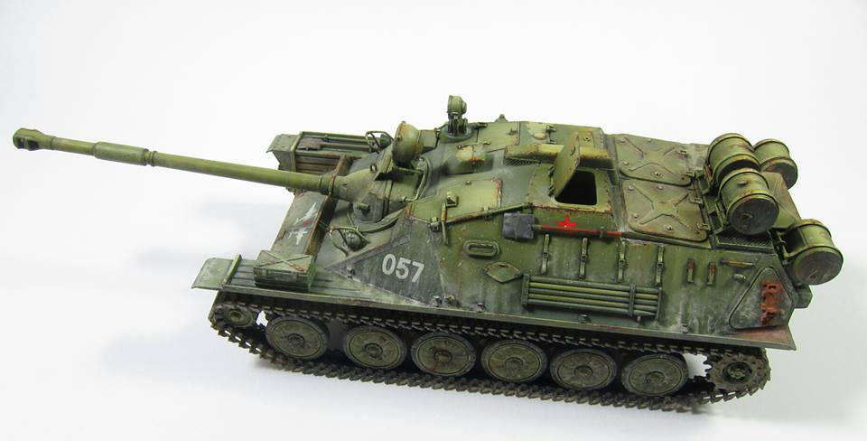 ASU-85 russian airborne tank. by FutureWGworker on DeviantArt