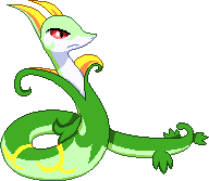 Serperior Sprite by SushiOverAura on DeviantArt