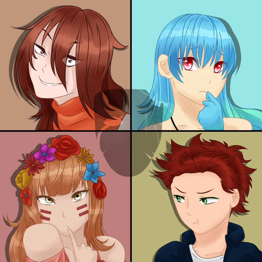 { YCH : CLOSED } #4 : Human Headshots Shaded by InkedProject on DeviantArt