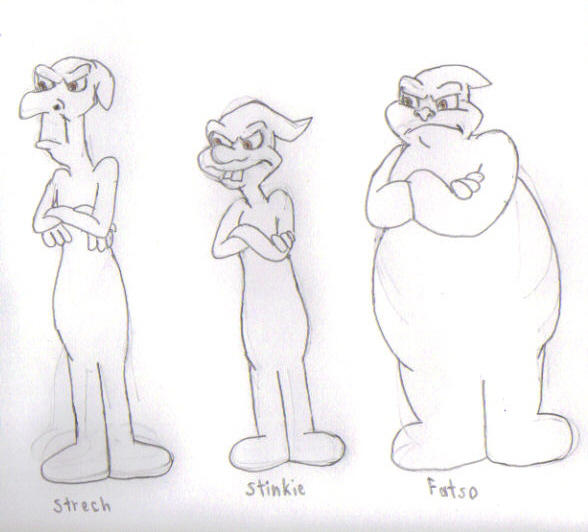 The Ghostly Trio by KessieLou on DeviantArt