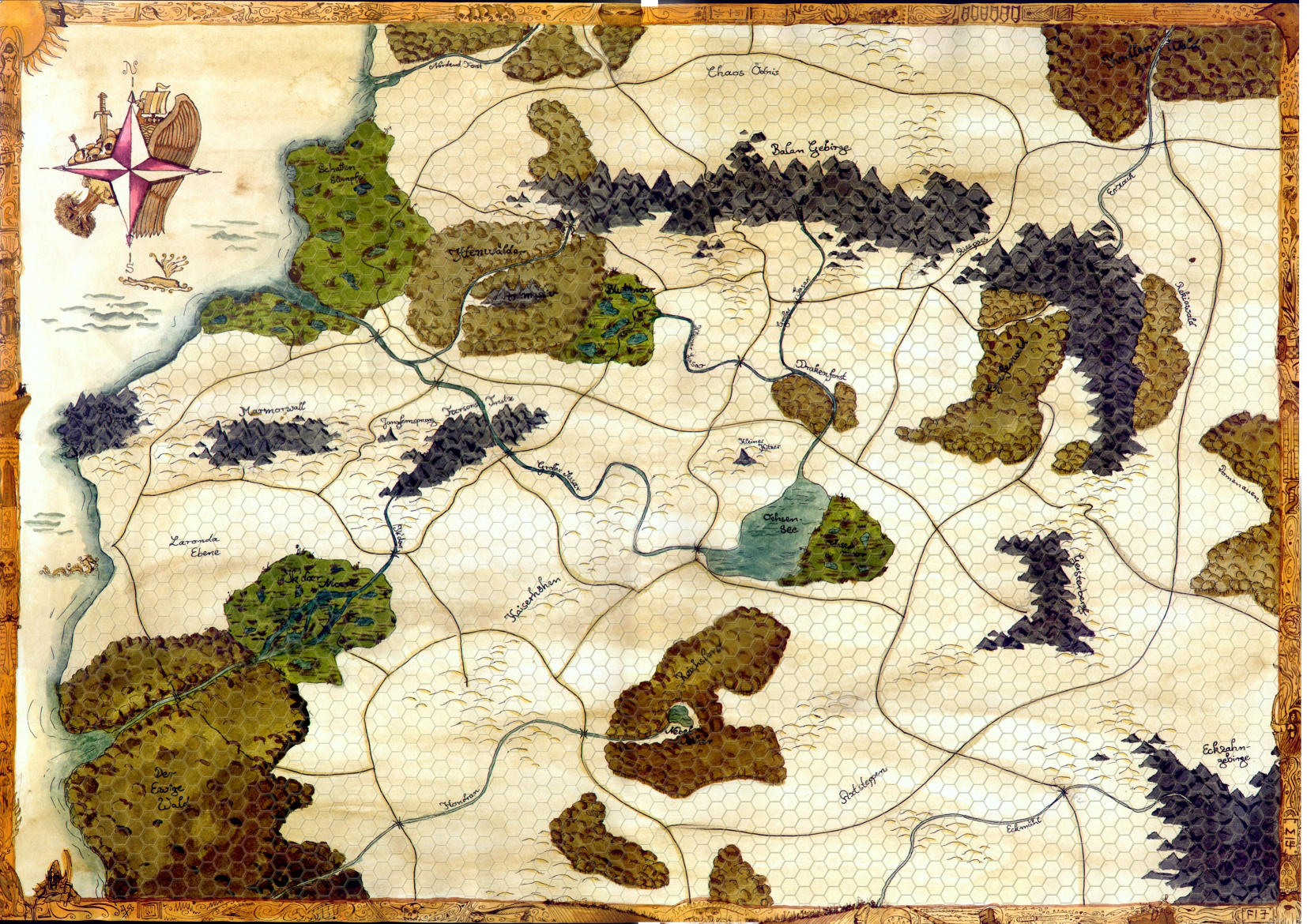 Warhammer Fantasy Campaign-Map by cosmopolit on DeviantArt