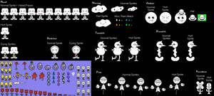 Undertale - Baldi Sprites by 998TheNewOrchestra on DeviantArt