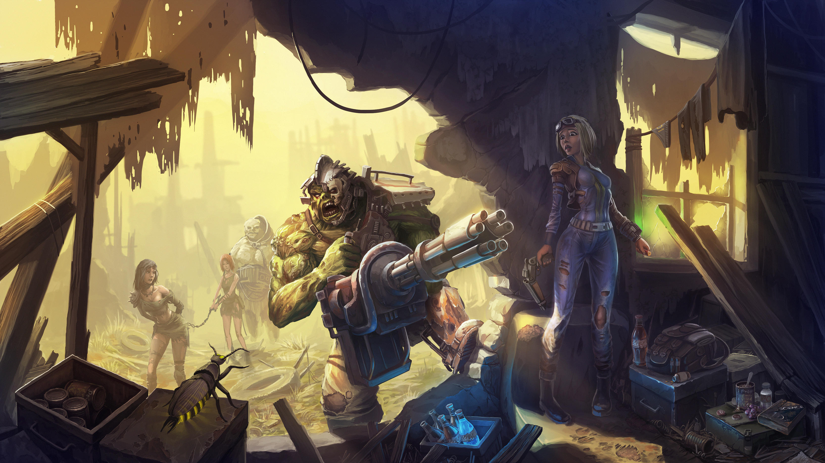 Radroach by Valerii Siserg : r/ImaginaryFallout