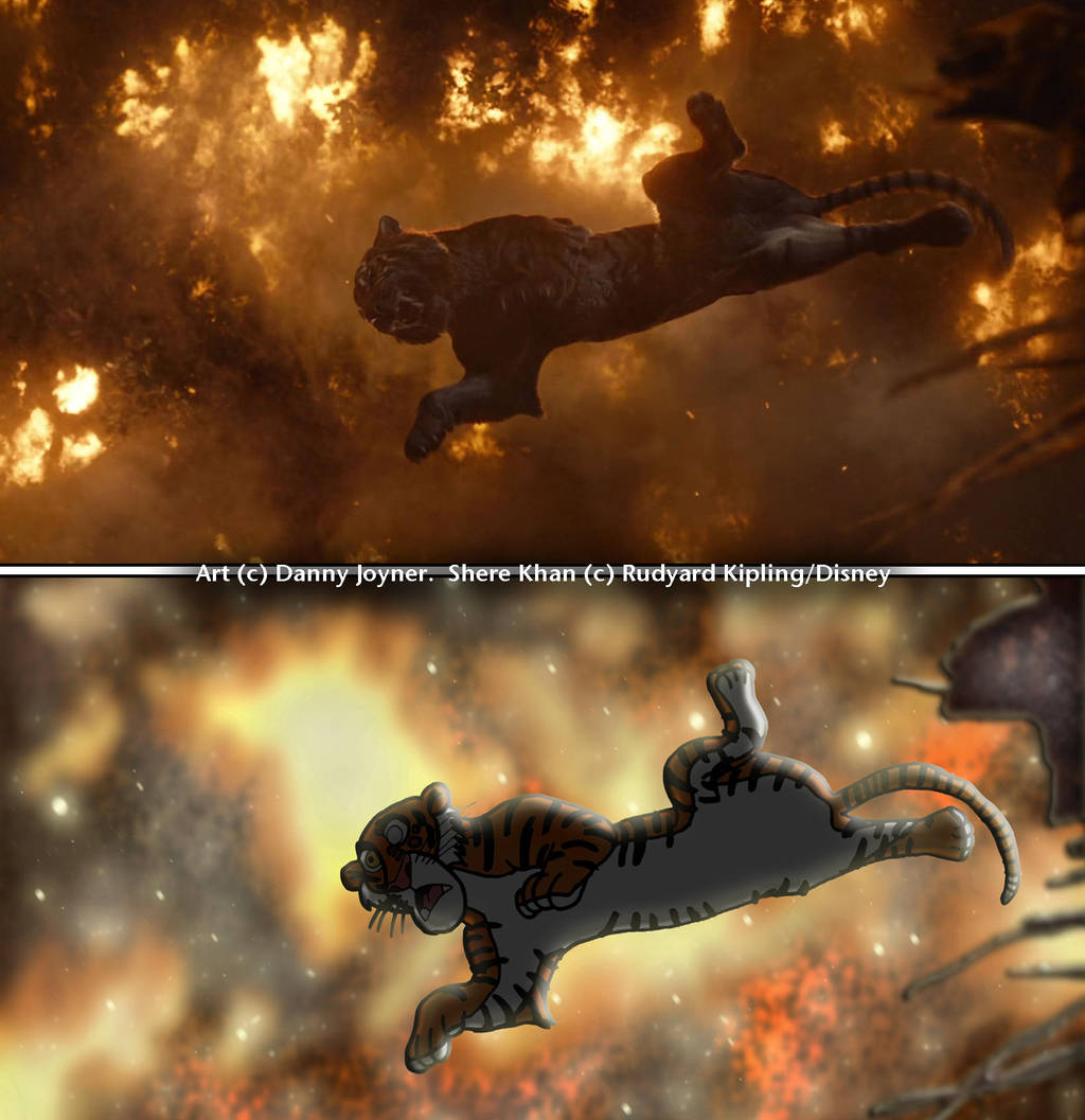 Screencap Redraw #4 - Shere's Khan Fiery Demise by RDJ1995 on DeviantArt