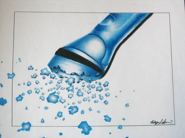 broken flashlight by k-lied on DeviantArt