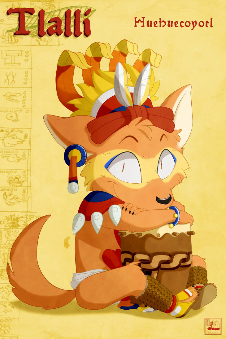 Huehuecoyotl_Mini by Chrissyissypoo19 on DeviantArt