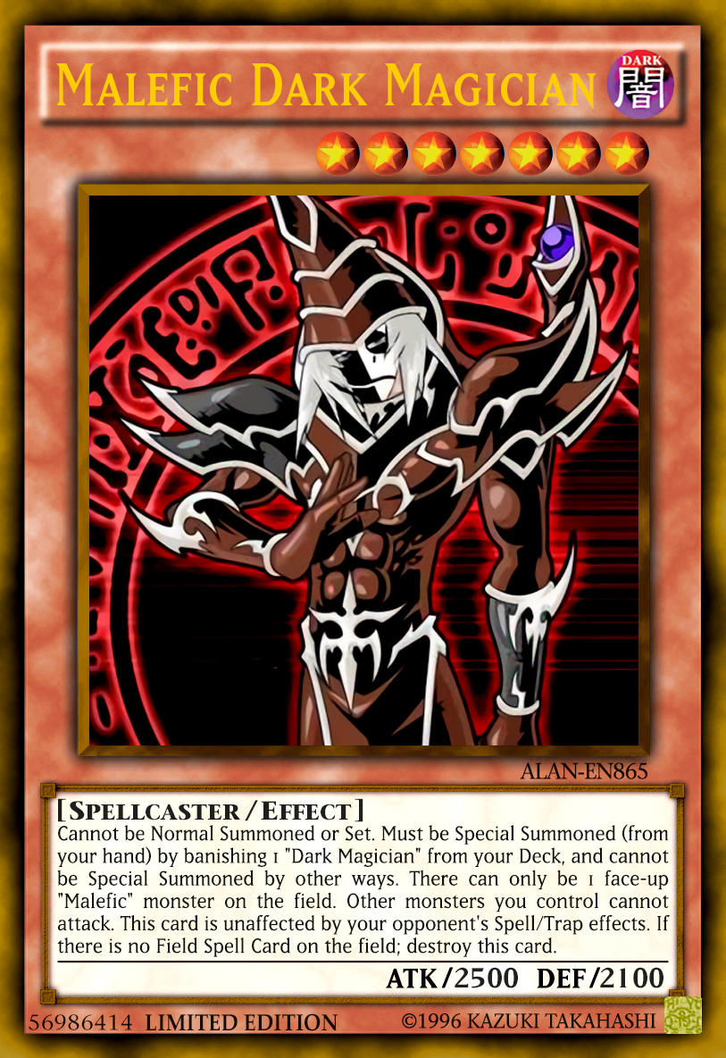 Malefic Dark Magician by AlanMac95 on DeviantArt