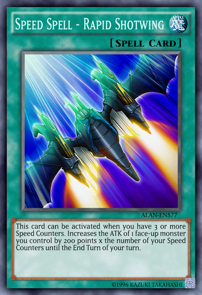 Speed Spell - Rapid Shotwing by AlanMac95 on DeviantArt Speed Spell - Rapid Shotwing by AlanMac95 on DeviantArt
