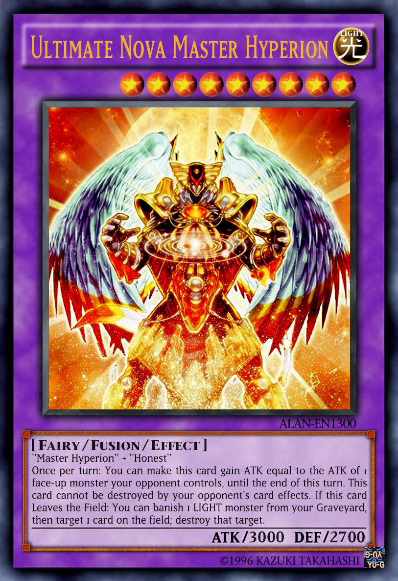 Ultimate Nova Master Hyperion by AlanMac95 on DeviantArt