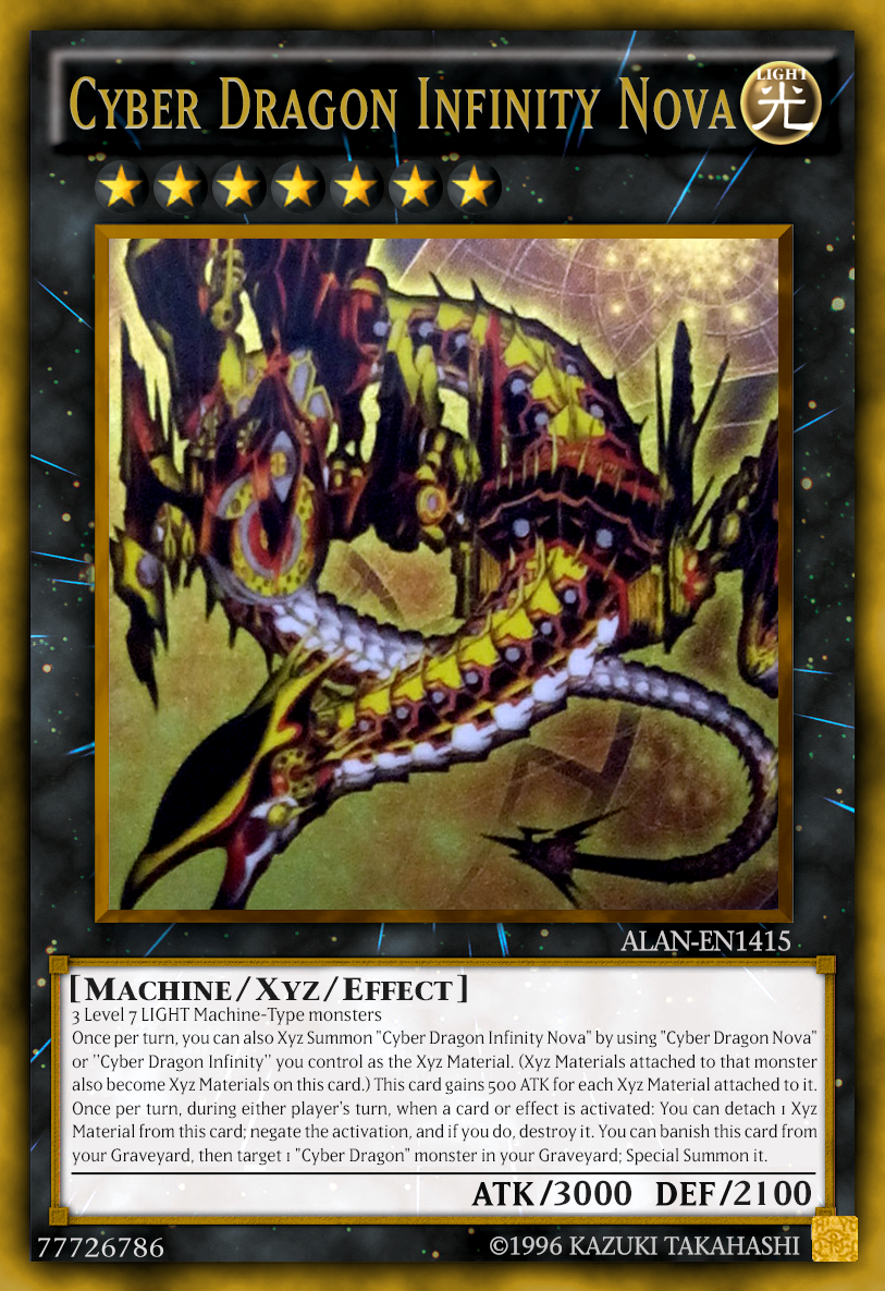 Cyber Dragon Infinity Nova by AlanMac95 on DeviantArt