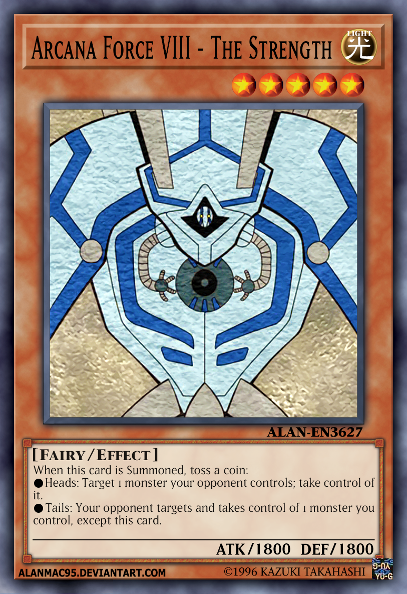 Arcana Force VIII - The Strength by AlanMac95 on DeviantArt