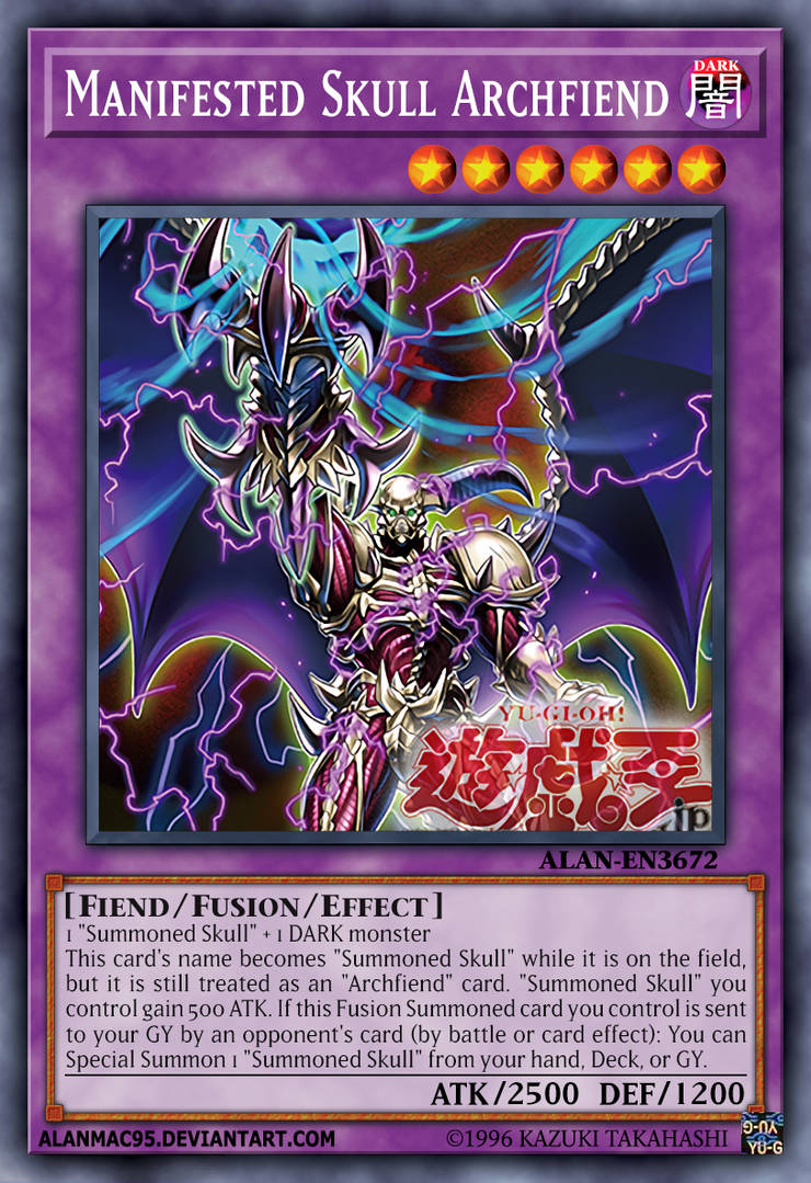 Manifested Skull Archfiend by AlanMac95 on DeviantArt