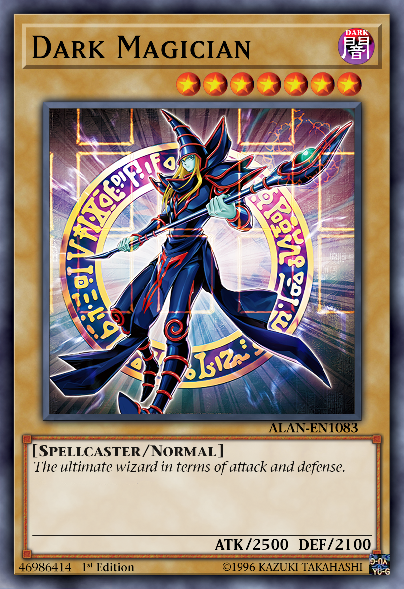 Dark Magician [8th Artwork] by AlanMac95 on DeviantArt