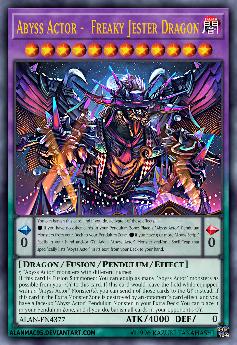 Abyss Actor - Freaky Jester Dragon by AlanMac95 on DeviantArt