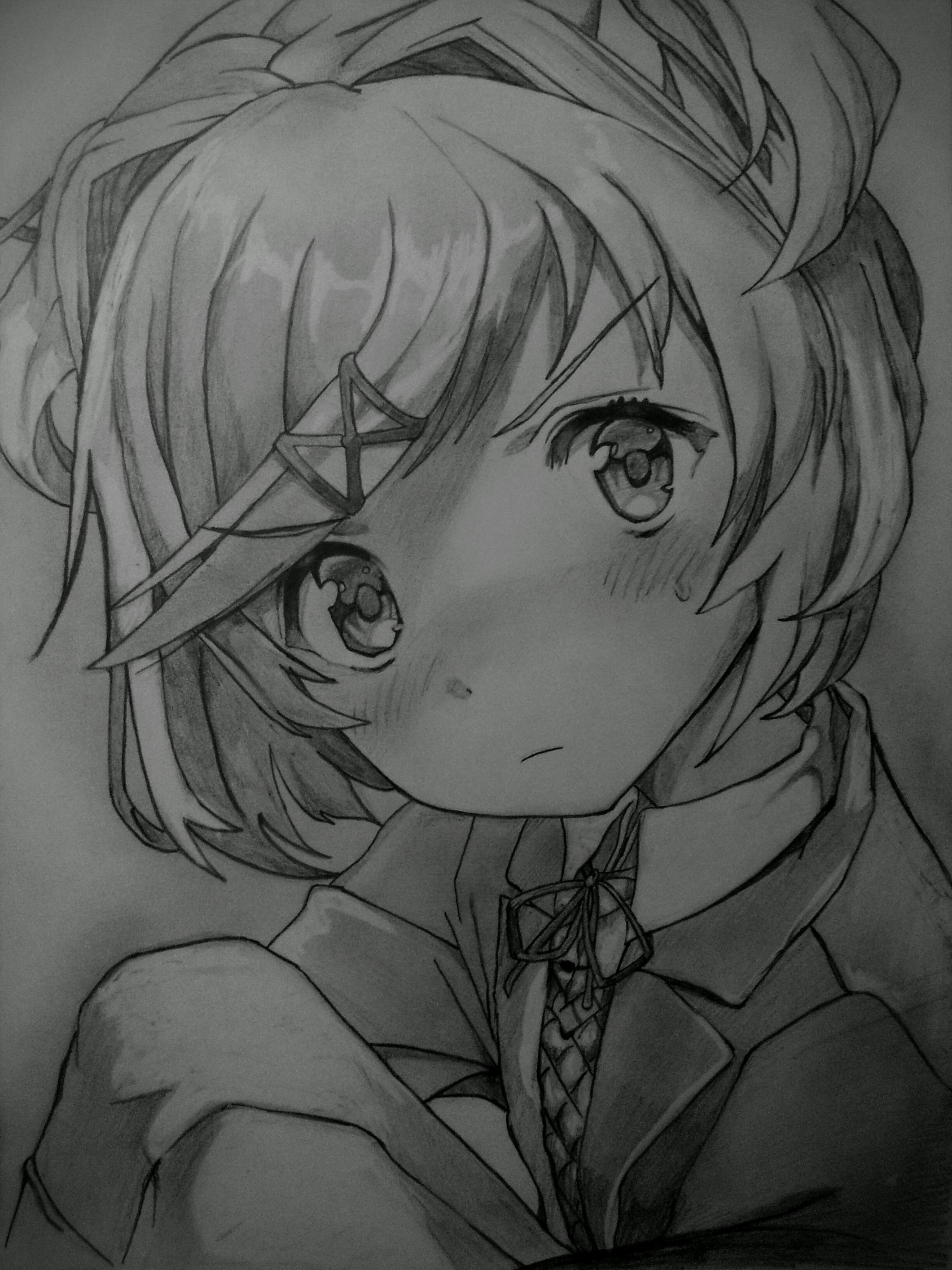 Doki Doki Literature Club - Natsuki by deathlouis on DeviantArt