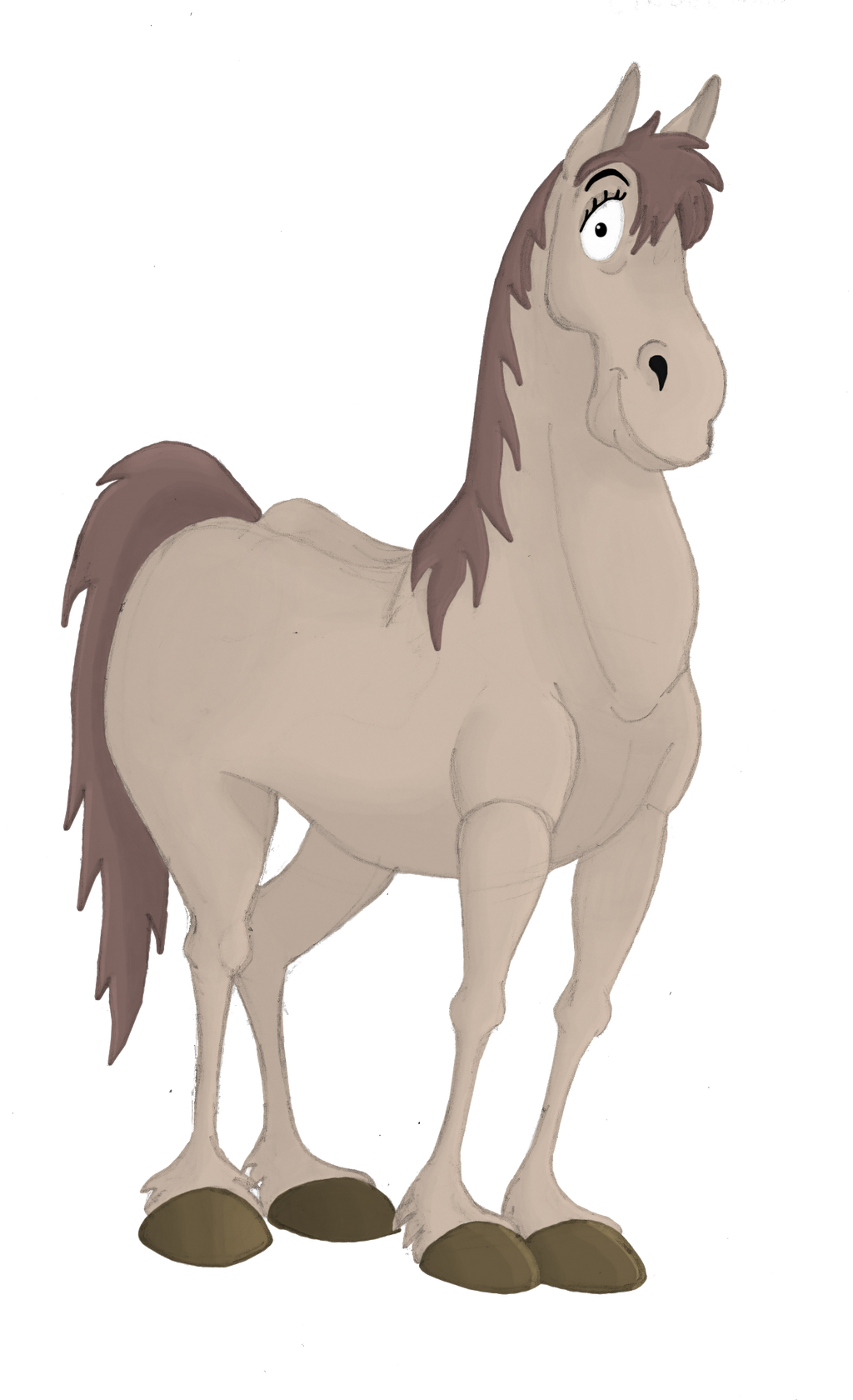 Disney's horse by AbsoL-G on DeviantArt