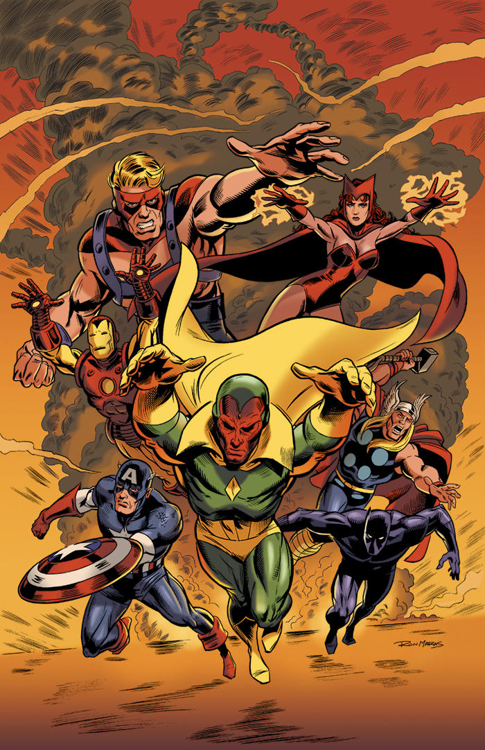 Avengers Classic - color by RonMaras on DeviantArt