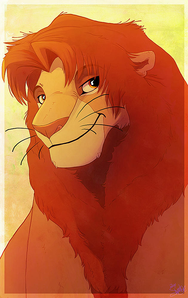 Simba Bust by Shembre on DeviantArt