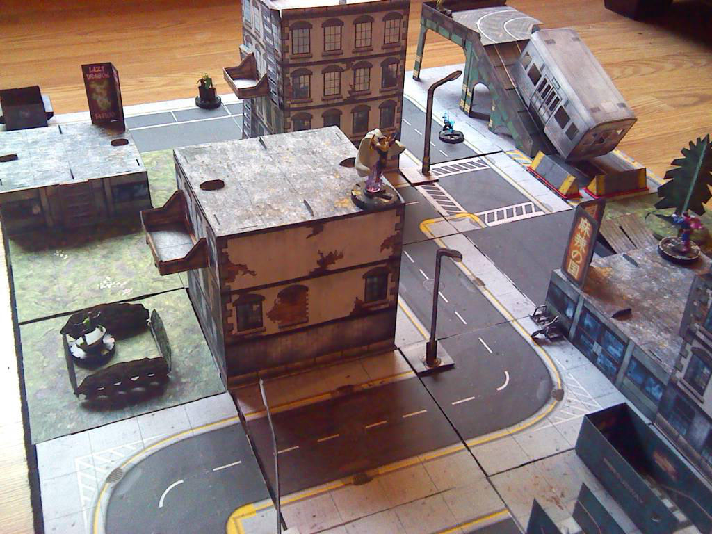 Portable 3D (papercraft) Heroclix map. by StMansur on DeviantArt