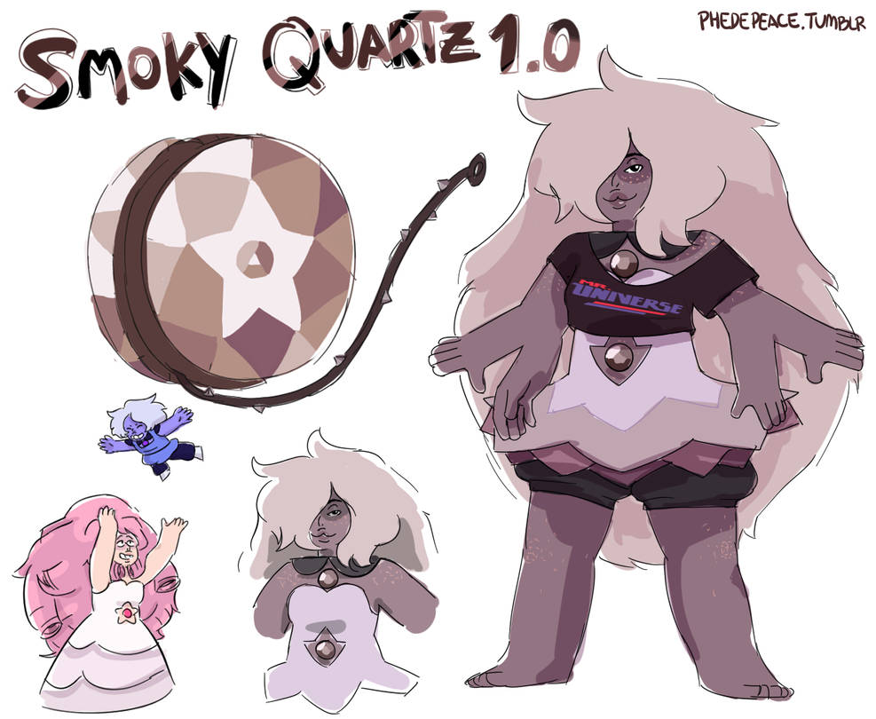 Smoky Quartz - Steven Universe (Rose and Amethyst) by TS2FEDE on DeviantArt