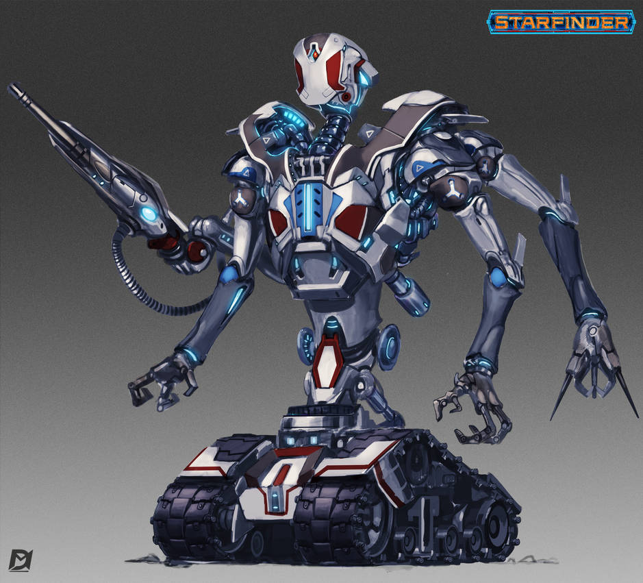 Starfinder Azlanti Robot by Davesrightmind on DeviantArt