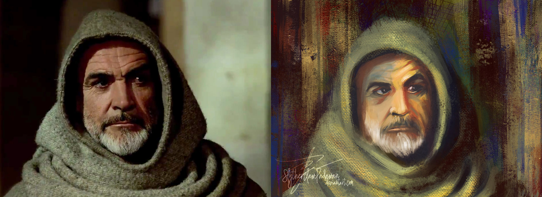 Fun Sketch #2 - William of Baskerville by SlytherclawPadawan on DeviantArt