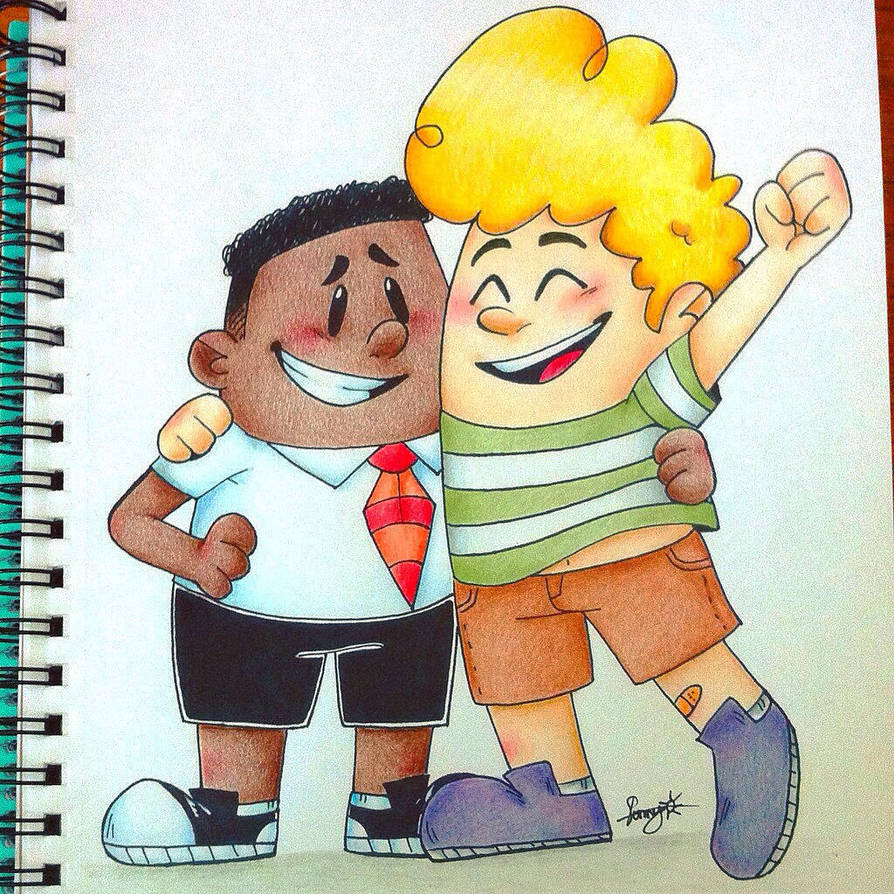 George And Harold By Syncherei On Deviantart