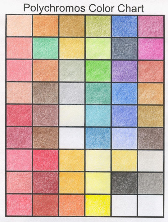 Polychromos Color Chart by henrideacon on DeviantArt