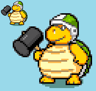 Superstar Saga Sledge bro Sprite by Iwatchcartoons715 on DeviantArt