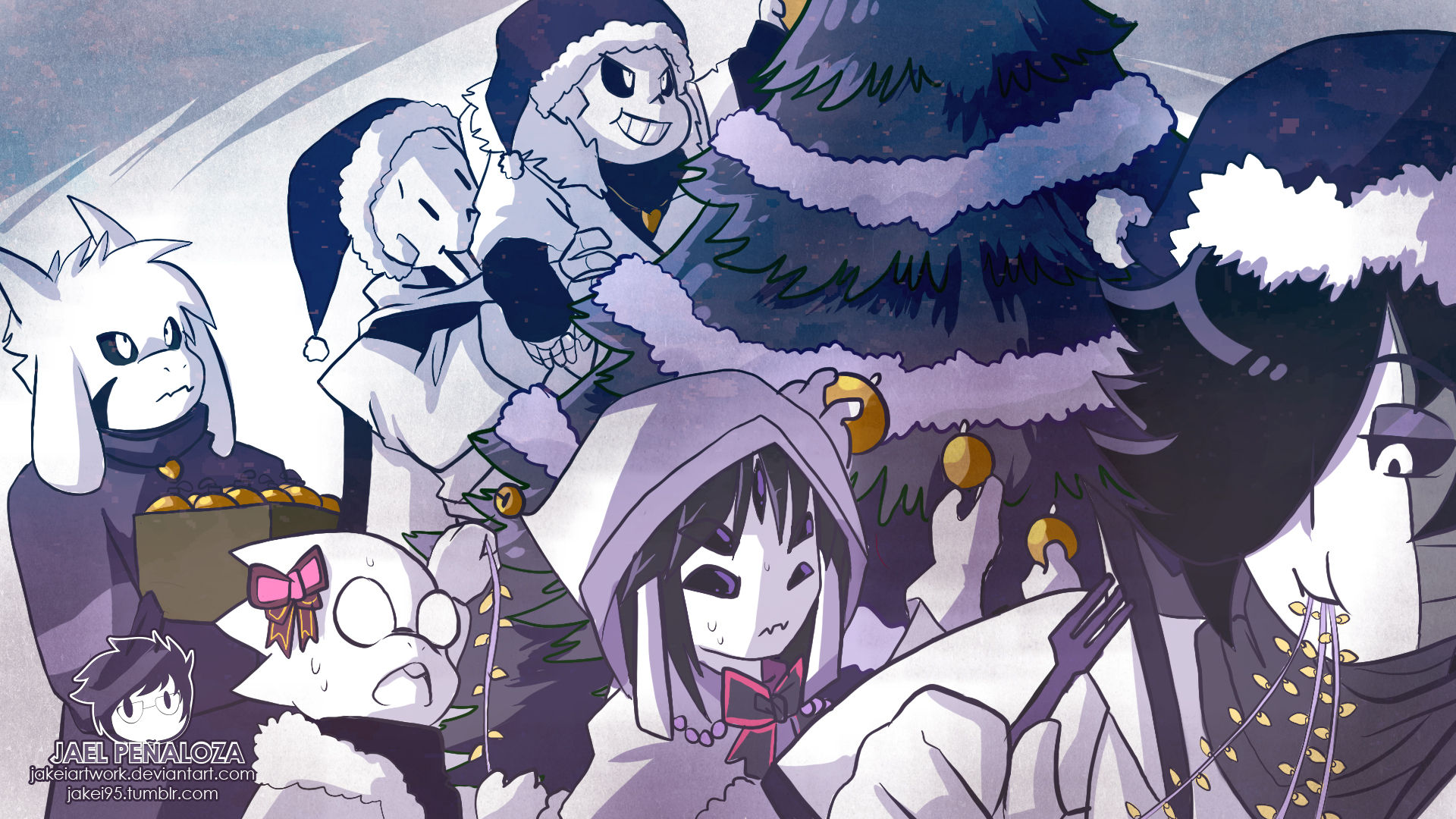 X-Mas tree (XTALE) by JakeiArtwork on DeviantArt