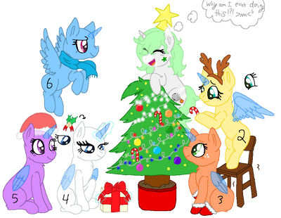My Base MLP: #2 (Christmas Base) by beatrizlm on DeviantArt