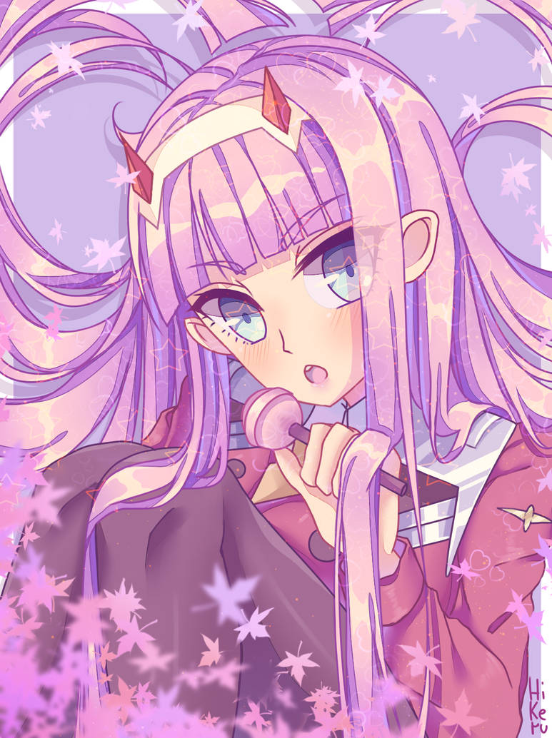 Fan Art - Zero Two by Hikerumin on DeviantArt