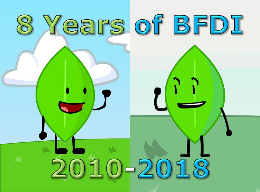 8 Years of BFDI by TheRandomDevianter2 on DeviantArt