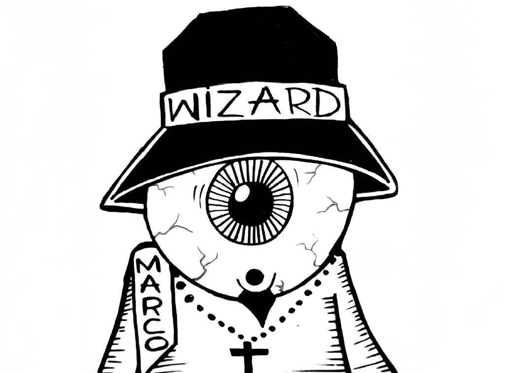 One eye graffiti sticker by wizard1labels on DeviantArt