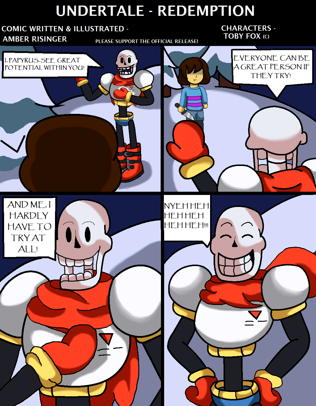 UNDERTALE - REDEMPTION (Page 2/20) by UrsineTimes on DeviantArt