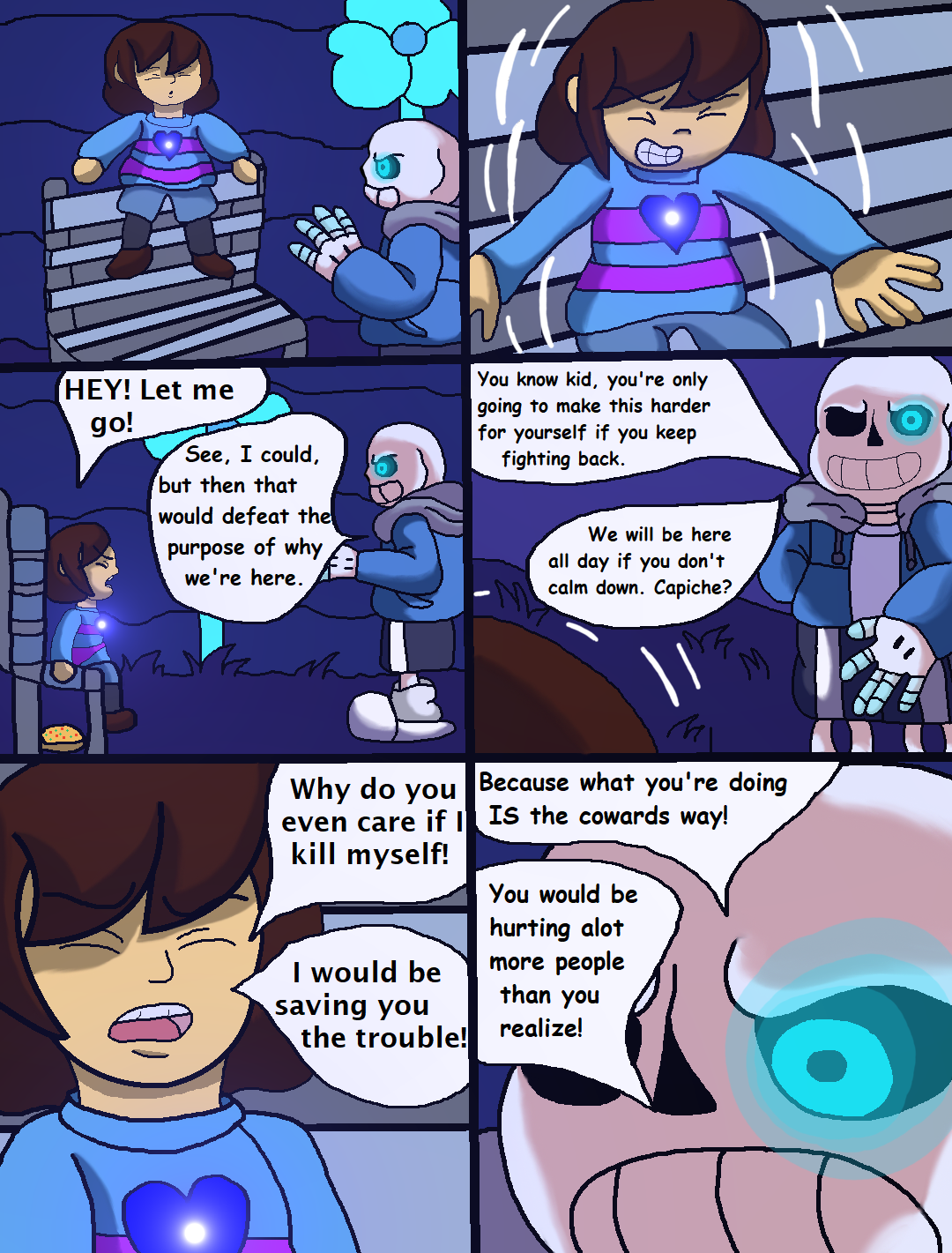 UNDERTALE - REDEMPTION (Page 13/20) by UrsineTimes on DeviantArt