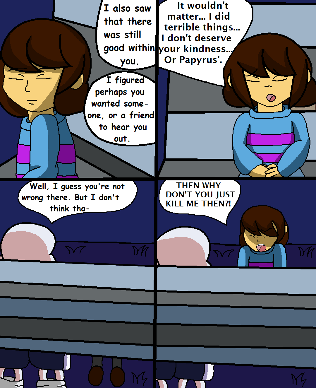 UNDERTALE - REDEMPTION (Page 14/20) by UrsineTimes on DeviantArt