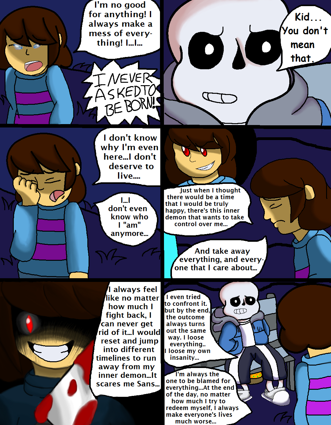 UNDERTALE - REDEMPTION (Page 17/20) by UrsineTimes on DeviantArt