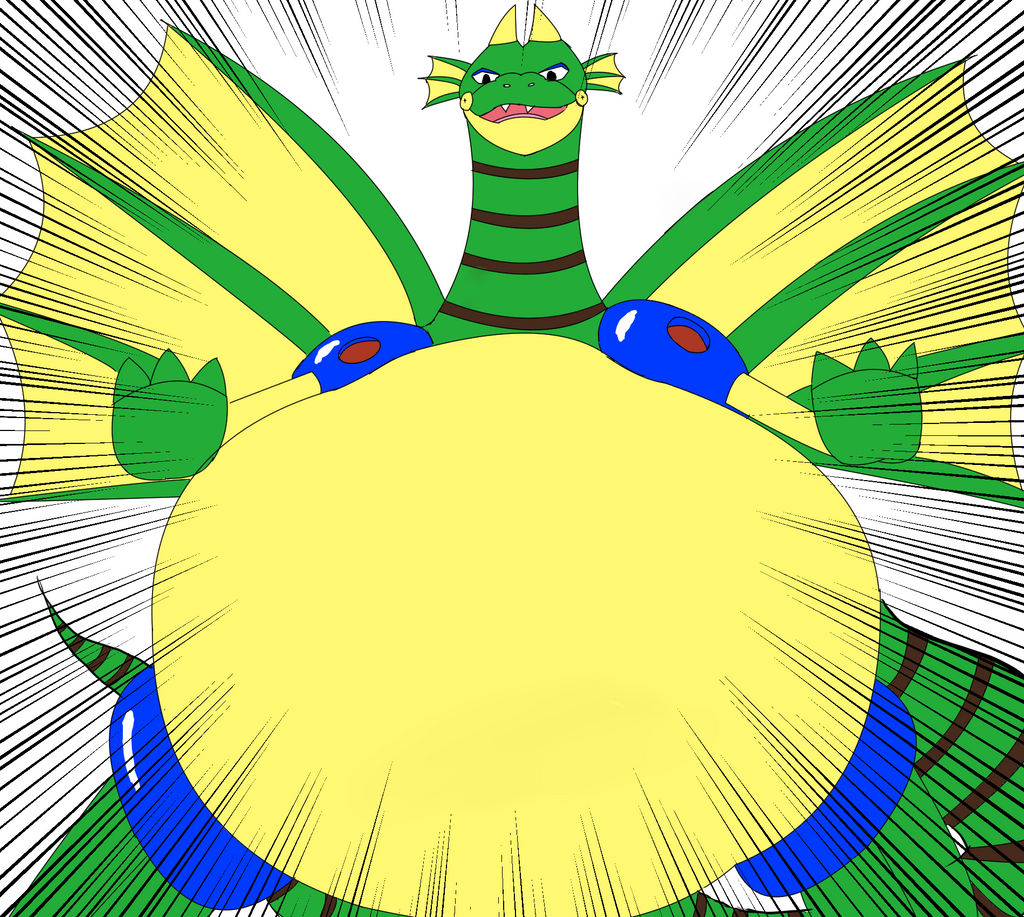 Big Belly Incoming!! by FlamingTiger98 on DeviantArt